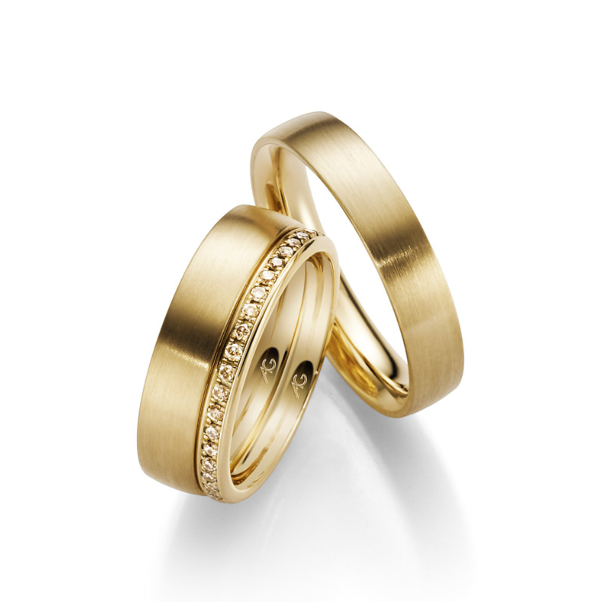 August Gerstner Trauringe - 28398/4.5-29736/2.5