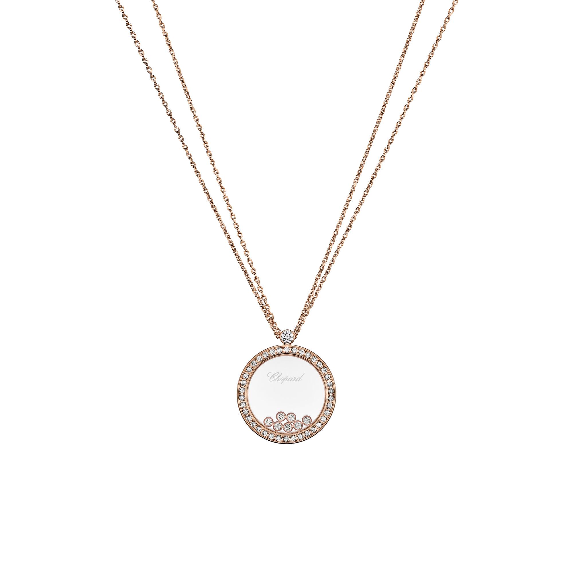 Chopard Happy Diamonds Icons Anhänger mit Halskette - 799450-5301